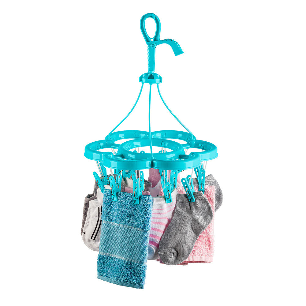 Mini Tendedero Con 16 Pinzas Azul Sanremo – Smartbrands